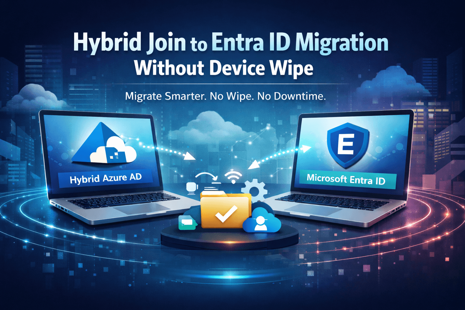 Hybrid Join To Entra ID Migration Without Device Wipe