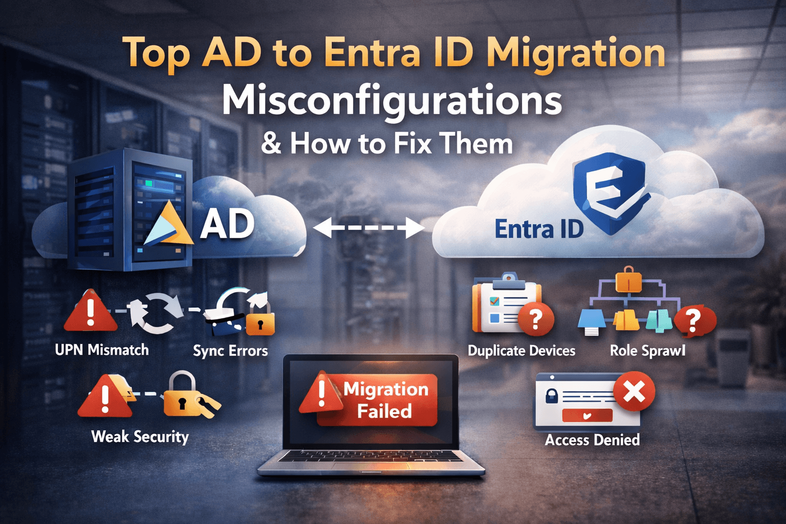AD To Entra ID Misconfigurations & Fix Guide